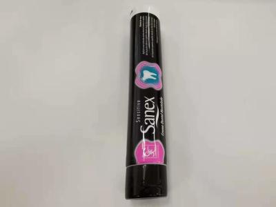 China D35*168.3mm 125g ABL Laminated Flip Top Cap Toothpaste Recyclable Tube for sale