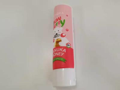 China 80grams Pbl Gravure Printing Round Dia 35x114mm Toothpaste Tube for sale