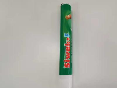 China 80g / 60ml ABL Toothpaste Stand Up Tube Round Dia 25 * 155.6mm With Screw Cap for sale