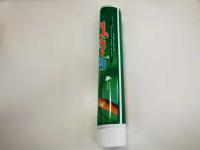 China 190gr Round Dia 35 * 182.6mm Offset Printing ABL Toothpaste Tube With Screw Cap for sale