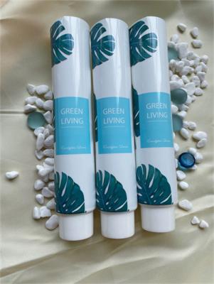 China Luxury Hot Foil and Cold Stamping Laminate Tube with Custom Metallic Foil Colors for Premium Cosmetic Packaging for sale