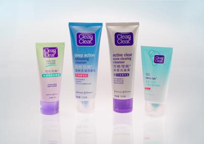 China Laminated Plastic Cosmetic Tubes 16 / 19 / 22 / 25 / 30 mm Diameter Customized for sale
