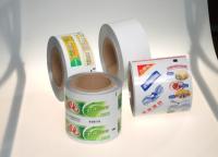 China Toothpaste Printed Laminated Web for sale