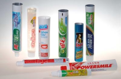 China EVOH / Plastic / Aluminium Barrier LaminateToothpaste Tube Packaging for sale
