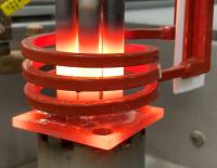 China 220V Heating Induction Brazing Machine Intermediate Frequency Steel Tube for sale