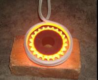 China 50kw Large Gear Single Tooth Quenching Induction Heating Equipment 18-35kHz for sale