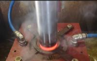 China LSW-120 120kw IGBT Induction Quenching Hardening Machine for Large Shaft Heat Treatment for sale