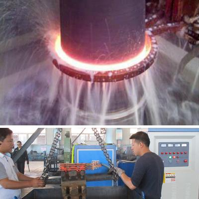 China 300KW Induction Hardening Machine for Shafts Rods Gears Industrial Quenching Equipment 380V for sale