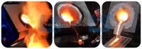 China Induction Melting Furnace 45KW 1-100kg for Copper Aluminum Iron Steel Brass Bronze for sale