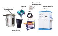 China KGPS-250 Induction Melting Furnace 250kw 0.35T for Copper Iron Steel for sale