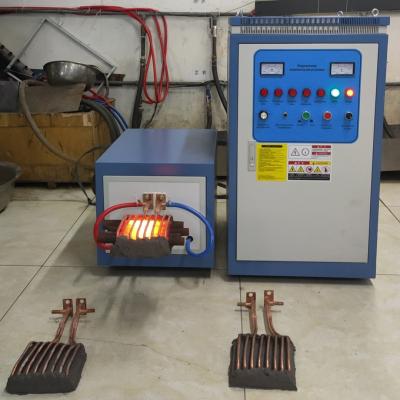 China 60kw IGBT Induction Hardening Machine for Steel Plate Surface Heat Treatment for sale