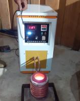 China 16kW IGBT Induction Gold Melting Furnace 1kg-5kg Portable Smelting Machine for sale