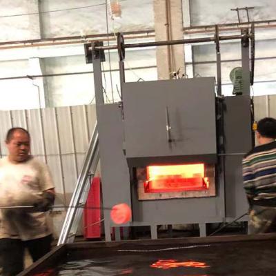 China 45kW Box Resistance Furnace for Metal Heat Treatment - 950°C Max Temperature, 400kg Capacity for sale