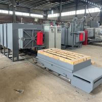 China 75kw LST-75 Trolley Heat Treatment Furnace 950℃ 1100℃ 2T Capacity for sale