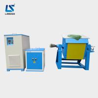 China Laboratory Aluminum Induction Melting Furnace 15-160kW with Graphite Crucible 3-100kg for sale