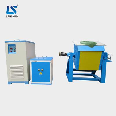 China Laboratory Aluminum Induction Melting Furnace 15-160kW with Graphite Crucible 3-100kg for sale