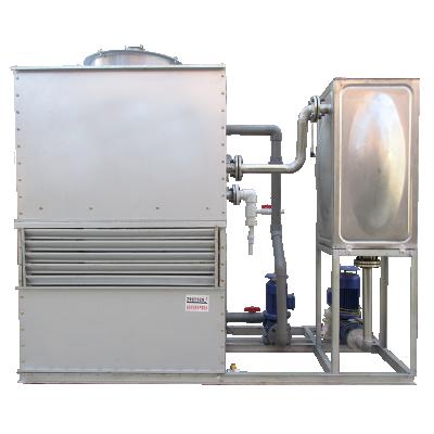 China Energy Saving Closed Cooling Tower 60000Kcal/h 8m³/h for Induction Melting Furnace for sale