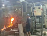 China 1 Ton Electric Melting Furnace for Scrap Aluminum and Iron Foundry 380V for sale