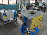 China 70kw 100kg Induction Melting Furnace for Steel Brass Copper Scrap Metal for sale