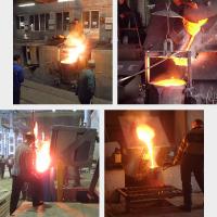 China 2 Ton 1400KW Medium Frequency Induction Melting Furnace for Iron Steel Scrap for sale