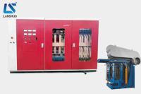 China KGPS-2T 1400KW Steel Shell Induction Melting Furnace for Gold Silver Aluminum for sale