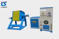 China 110kw IGBT Electric Metal Induction Melting Furnace 380V 3 Phase for Stainless Steel Bronze for sale