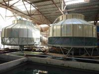 China LSK-125T FRP Counter Flow Open Water Cooling Tower 125m³/h Flow 2.2kW Motor Industrial Grade for sale