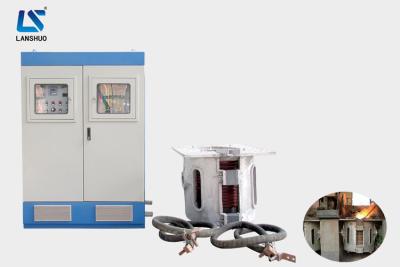 China 0.1 Ton Metal Magnetic Induction Melting Furnace 100KW 380V Industrial for sale