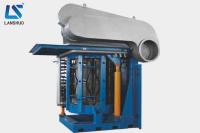 China KGPS-2T 1400KW Steel Shell Medium Frequency Gold Melting Furnace Industrial Silver Melting Equipment for sale