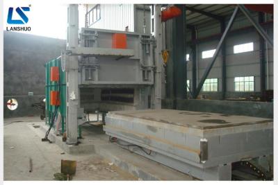 China Trolley Type Heat Treatment Annealing Furnace for Large Metal Parts with 15kW Power and Embedded Computer Control System for sale