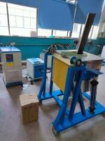 China 120kg Copper Aluminum Scrap Metal Hydraulic Tilting IGBT Medium Frequency Induction Melting Furnace for sale