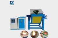 China Small IGBT Electric Gold Induction Melting Furnace 15kw 3 Phase 380v Custom Color for sale