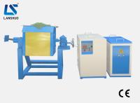 China 35kw IGBT Medium Frequency Electric Gold Melting Furnace 1-20KHZ 55kg for sale