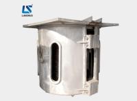 China Aluminum Shell Induction Melting Furnace 0.5T 400kW for Iron Copper Scrap Smelting for sale