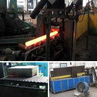 China Medium Frequency Induction Heating Furnace Hot Roll Forging Machine Steel Round Bar for sale