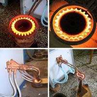 China 60kW IGBT Induction Heating Machine for Shaft Tempering 380V 50Hz for sale