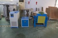 China 10L/Min 57A Aluminium Induction Crucible Furnace for Metal Melting 15kW for sale