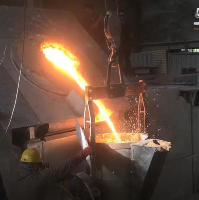 China 1400KW 2Ton Induction Melting Furnace for Iron Steel Copper 660V for sale