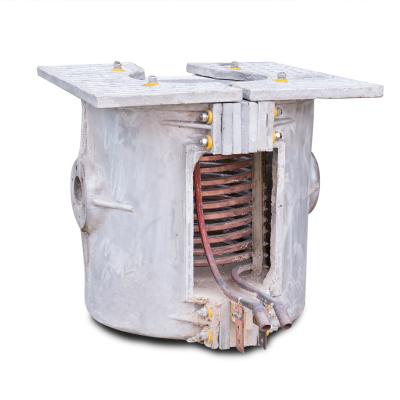 China Aluminum Bronze 400KW 2000HZ Induction Melting Furnace 0.5T Capacity for sale