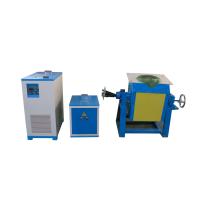 China 35kw IGBT Electric Cast Iron Induction Melting Furnace 10kg Capacity 380V for sale