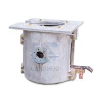 China Medium Frequency 2000Hz 250kw Electric Induction Melting Furnace for Scrap Iron Steel 0.35T for sale