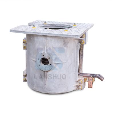 China Medium Frequency 2000Hz 250kw Electric Induction Melting Furnace for Scrap Iron Steel 0.35T for sale