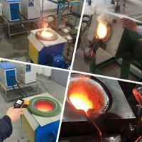 China 35kw 30kg Gold Silver Copper Induction Melting Furnace 380V 3 Phase for sale