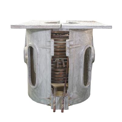 China 100kg Electric Industrial Metal Melting Furnace 100kW 380V for Steel Copper Aluminum Scrap for sale
