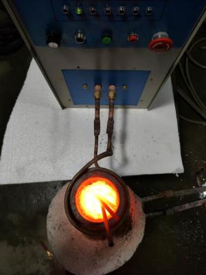 China LSW-30KW Portable Electric Induction Melting Furnace 1-5kg Capacity 380V Industrial Metal Melter for sale