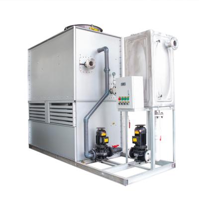 China LSN-10B Industrial Square Closed Circuit Cooling Tower 380V 60,000 kcal/h Capacity with PVC Infill for sale