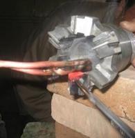 China 16KW 35A Electromagnetic Induction Brazing Machine for Carbide Saw Blade Welding for sale