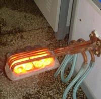 China 160kw High Frequency Induction Heating Round Bar End Hot Forging Machine 380V for sale