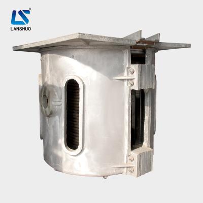 China Medium Frequency Induction Melting Furnace 250KW 0.35T for Scrap Metal Bronze Aluminum for sale