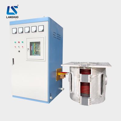 China Medium Frequency Induction Melting Furnace 500kg 400KW for Copper Steel Cast Iron Scrap for sale